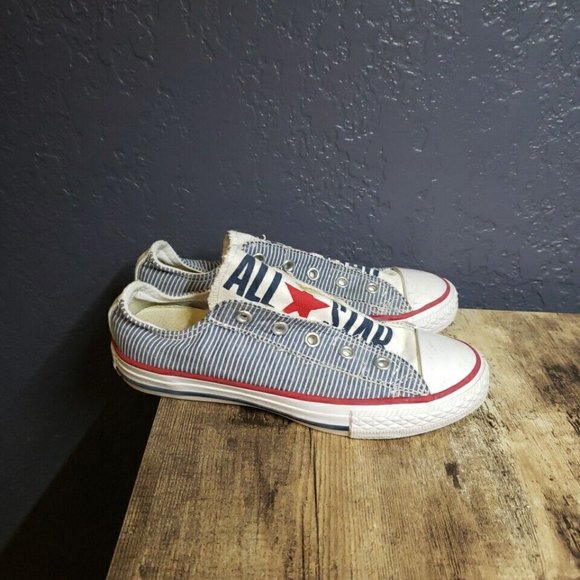 Converse | Shoes | Converse Chuck Taylor All Star Low Slip On Youth ...